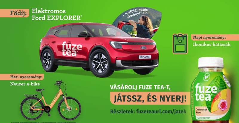 Fuze Tea nyereményjáték 2025 – Játssz és nyerj autót! – Ingyenes ...